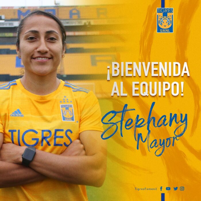 Tigres Femenil suma a Stephany Mayor al equipo - Club Tigres UANL