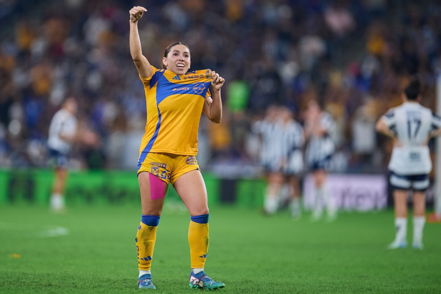 Llega Anika a 100 juegos con Tigres Femenil - Club Tigres UANL